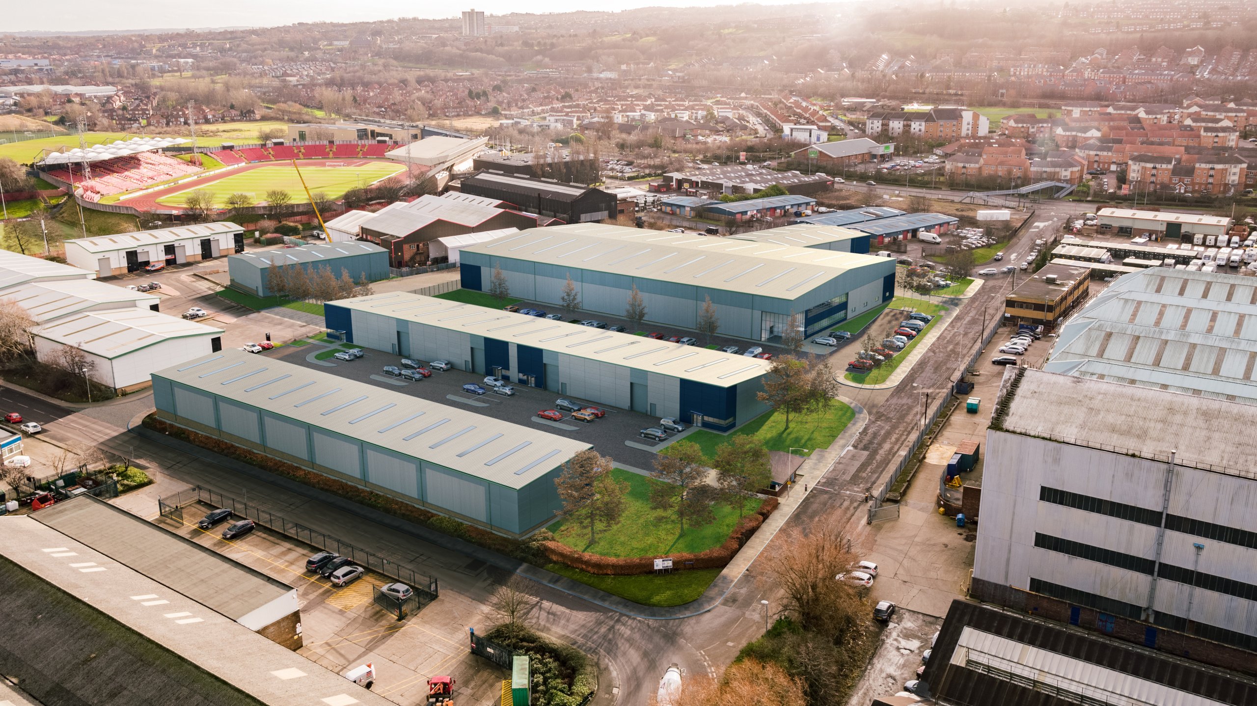 Baltic Park Saltmeadows Road - Portland Consulting Engineers