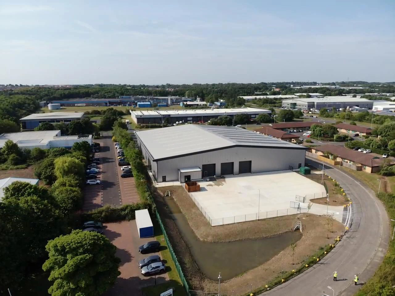 Plot 2, Nelsons Park Industrial Estate - Portland Consulting Engineers